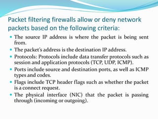 CSS (KNC-301) 4. Packet Filtering Firewall By Vivek Tripathi.pptx
