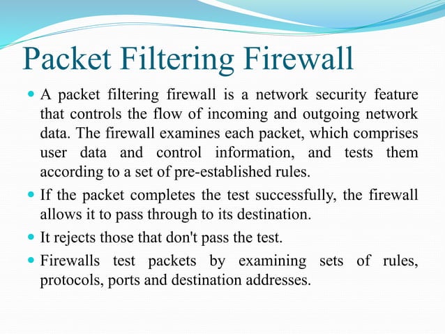 CSS (KNC-301) 4. Packet Filtering Firewall By Vivek Tripathi.pptx