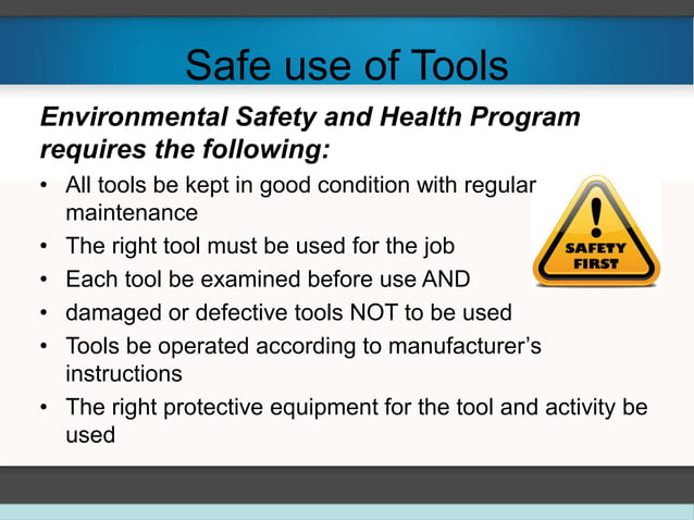 CSS L02 - Tool and Equipment in CSS | PPT