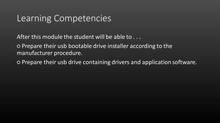 CSS L07 - Preparing the Installer | PDF