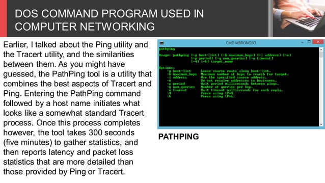 CSS L17 - DOS COMMANDS IN COMPUTER NETWORKING | PDF