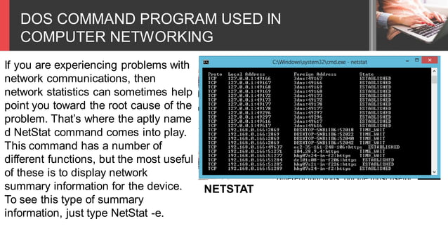 CSS L17 - DOS COMMANDS IN COMPUTER NETWORKING | PDF
