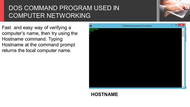 CSS L17 - DOS COMMANDS IN COMPUTER NETWORKING | PDF