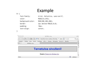 CSS and Layout | PDF