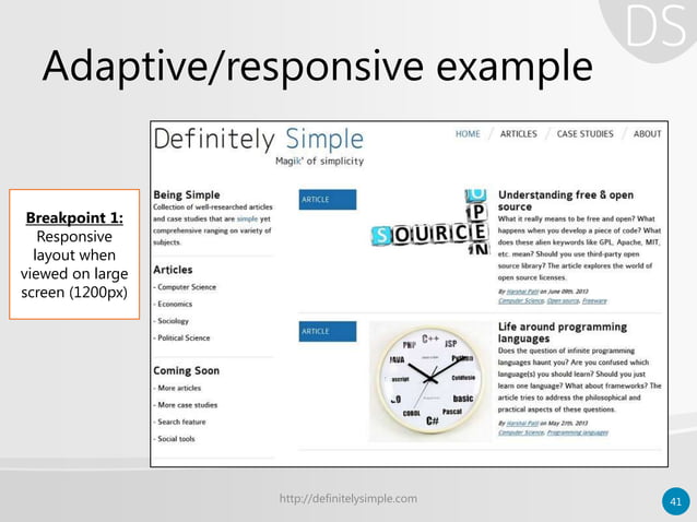 Css Layout Techniques Ppt