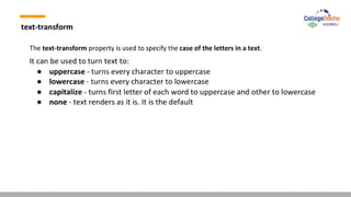 Css lecture on how to work on CSS architecture .pptx