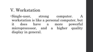 CSS Quarter 1 LESSON 1 - TYPES OF COMPUTER | PPTX
