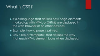 Lesson One Fourth Quarter Fourth Year High School CSS Modern Layout and ...