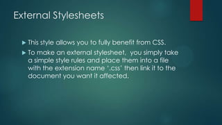 Lesson One Fourth Quarter Fourth Year High School CSS Modern Layout and ...