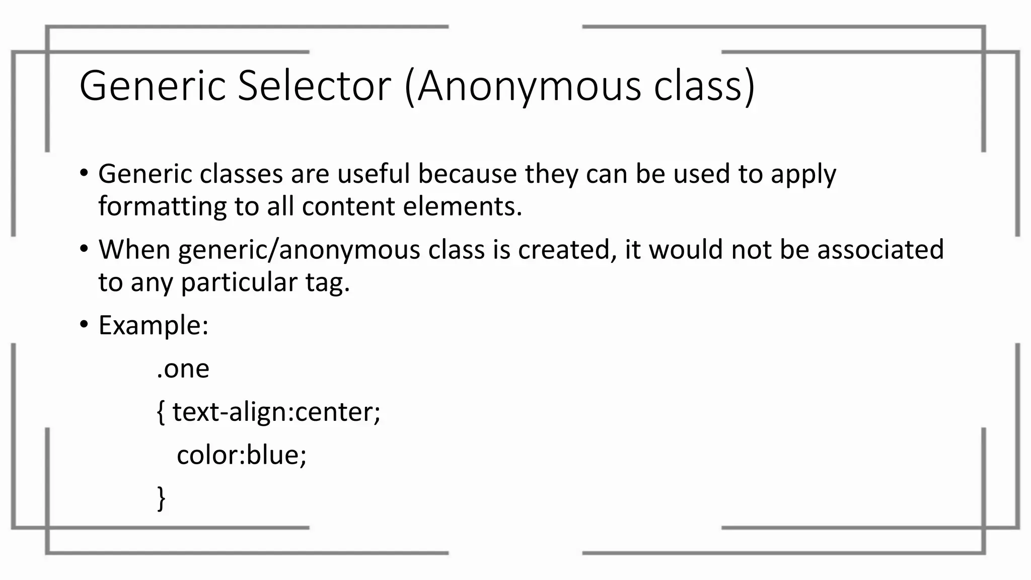 Cascading Style Sheets Css Levels Pptx