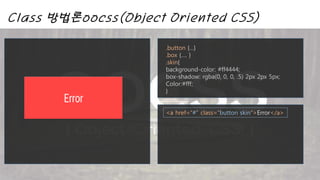 Css Naming Convention (최재선) | PPT