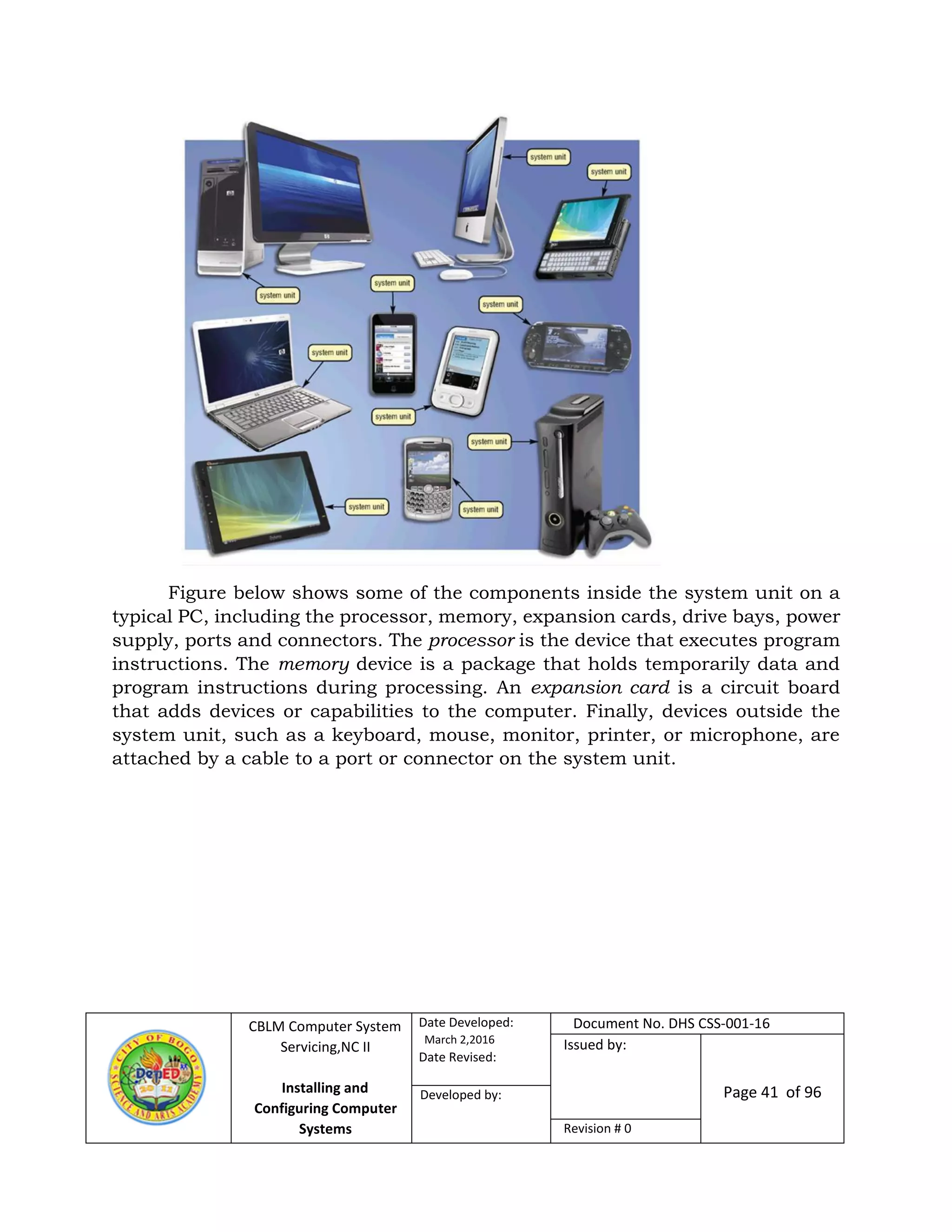 CSS NC II learning Module | PDF | IT and Internet Support | Internet