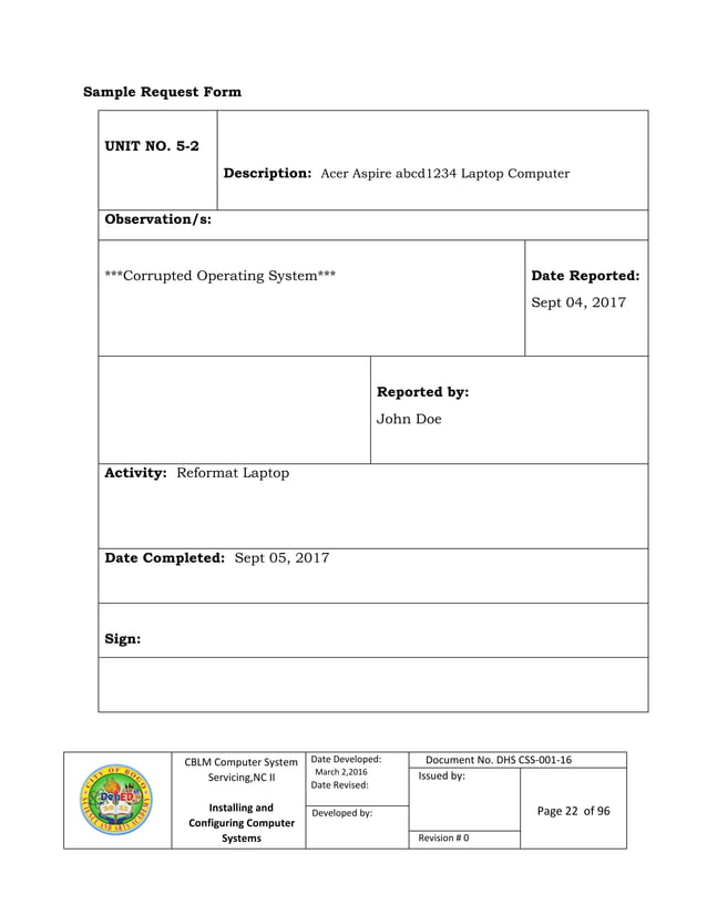 CSS NC II learning Module | PDF | IT and Internet Support | Internet
