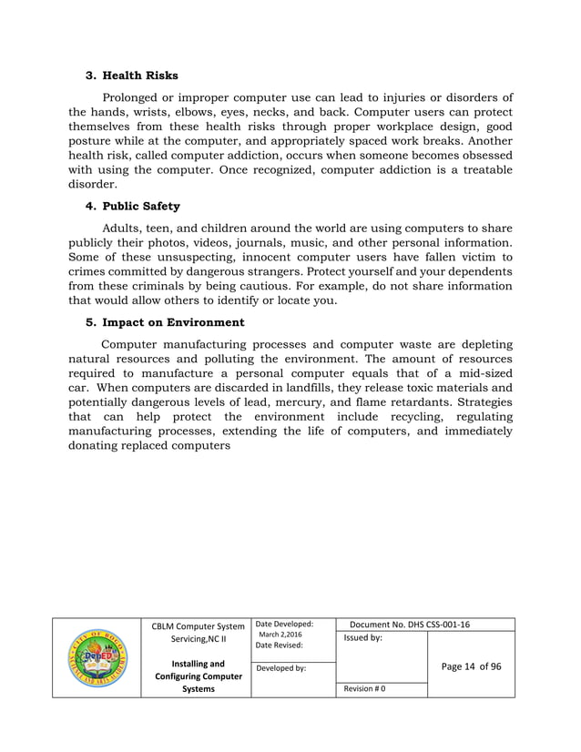 Css Nc Ii Learning Module