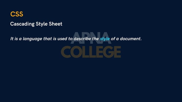 CSS Notes in PDF, Easy to understand. For beginner to advanced. d. | PDF