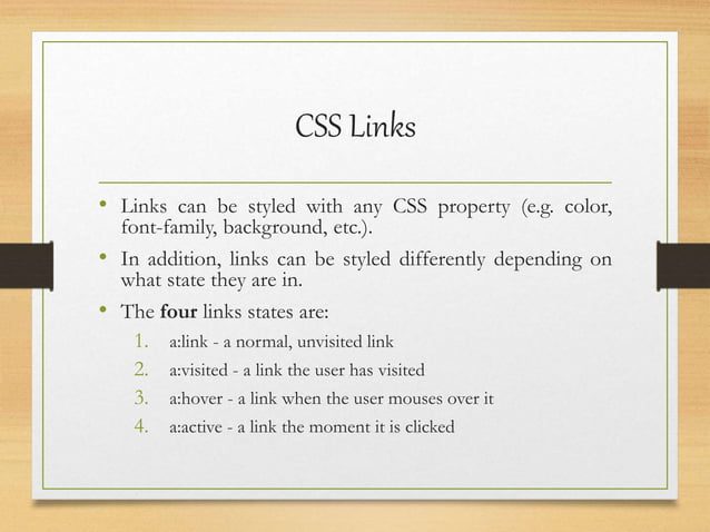 CSS Comprehensive Overview | PPT