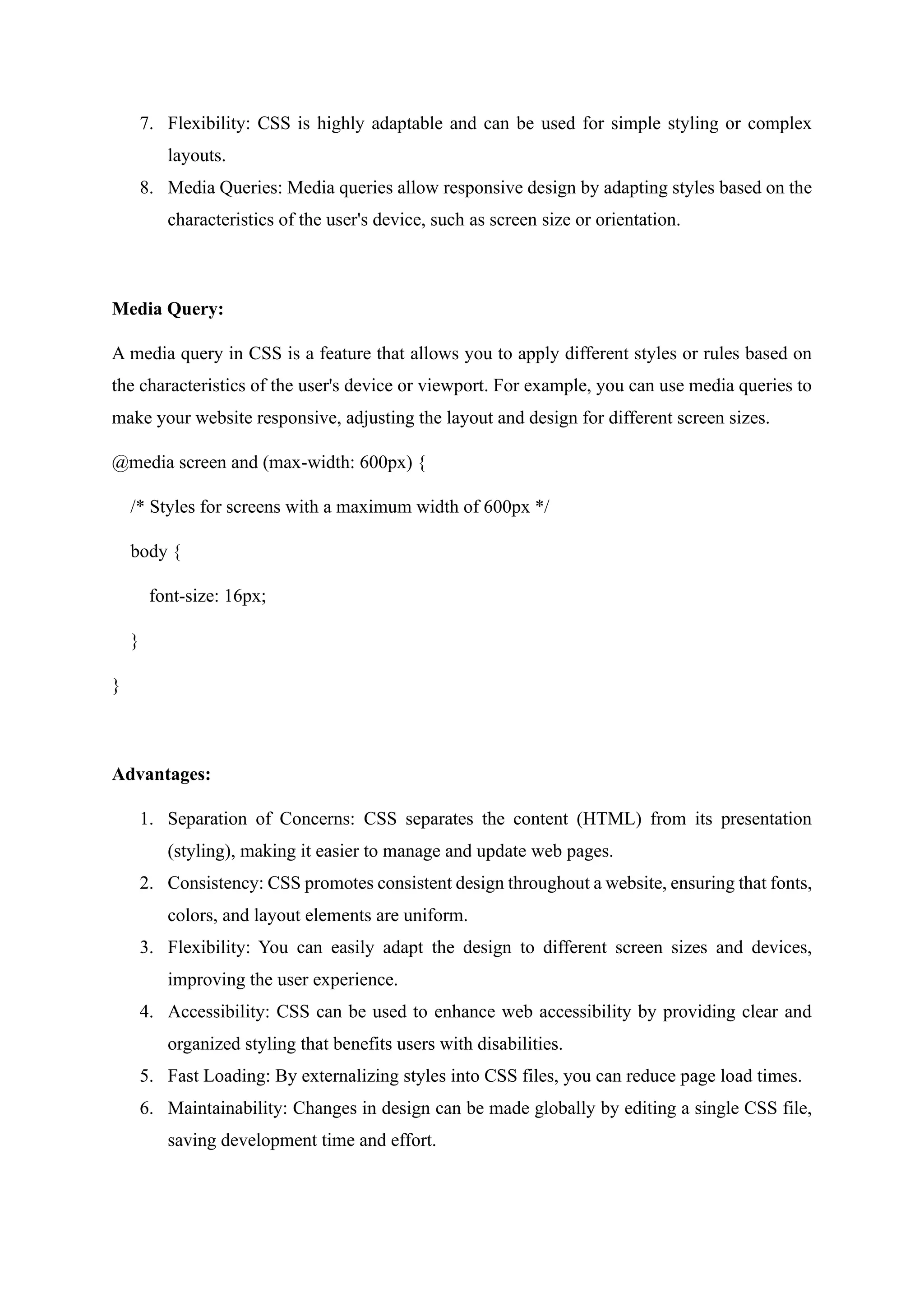 CSS Overview | PDF CSS Overview | PDF