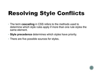 CSS Box Model | PPTX | Web Design and HTML | Internet