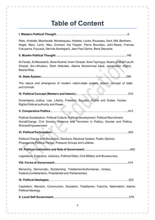 Css Political Science Notes i | PDF