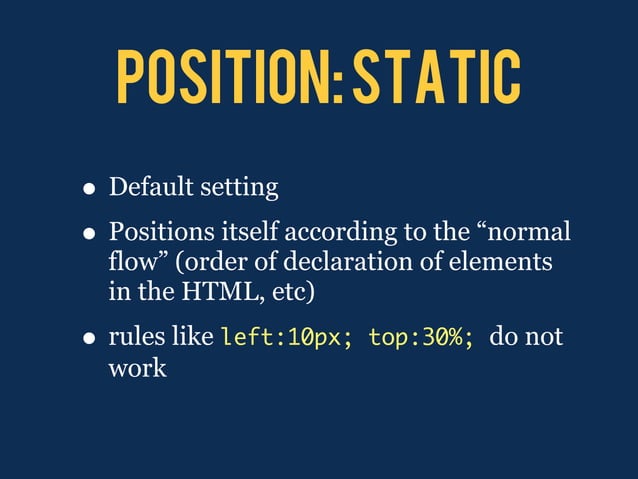 Css positioning | PDF