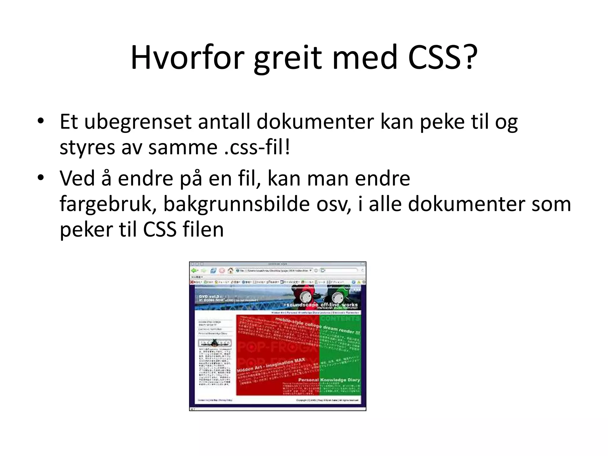 Css Powerpoint Ppt
