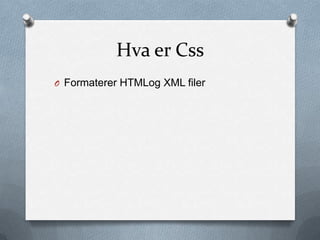 Css powerpoint | PPTX