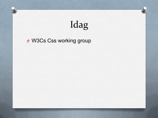 Css powerpoint | PPTX