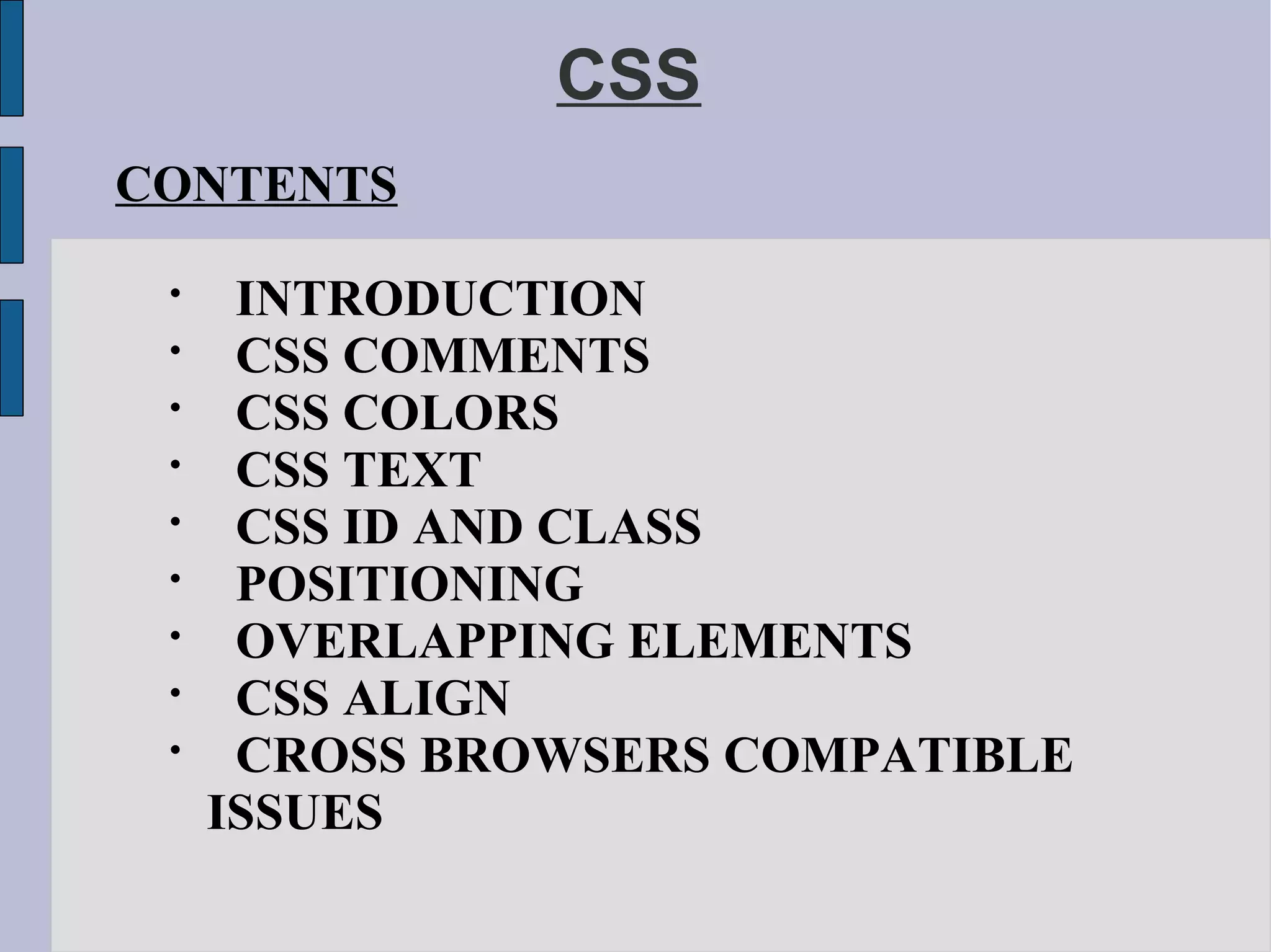 Css Ppt | PPT