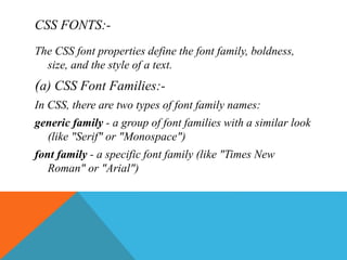 Css ppt | PPTX