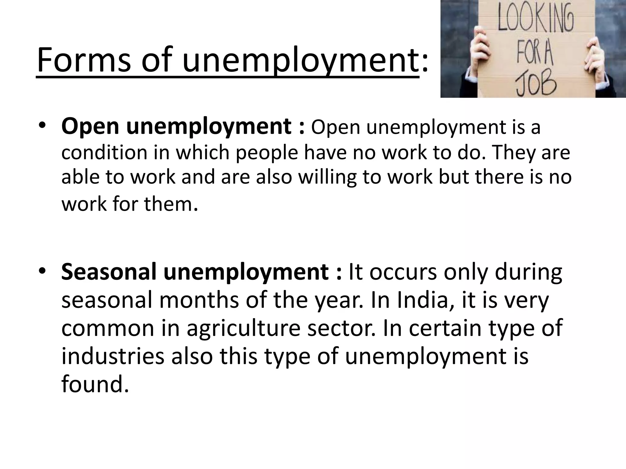 unemployment | PPTX