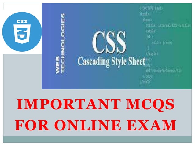 Css ppt - Cascading Style Sheets | PPT