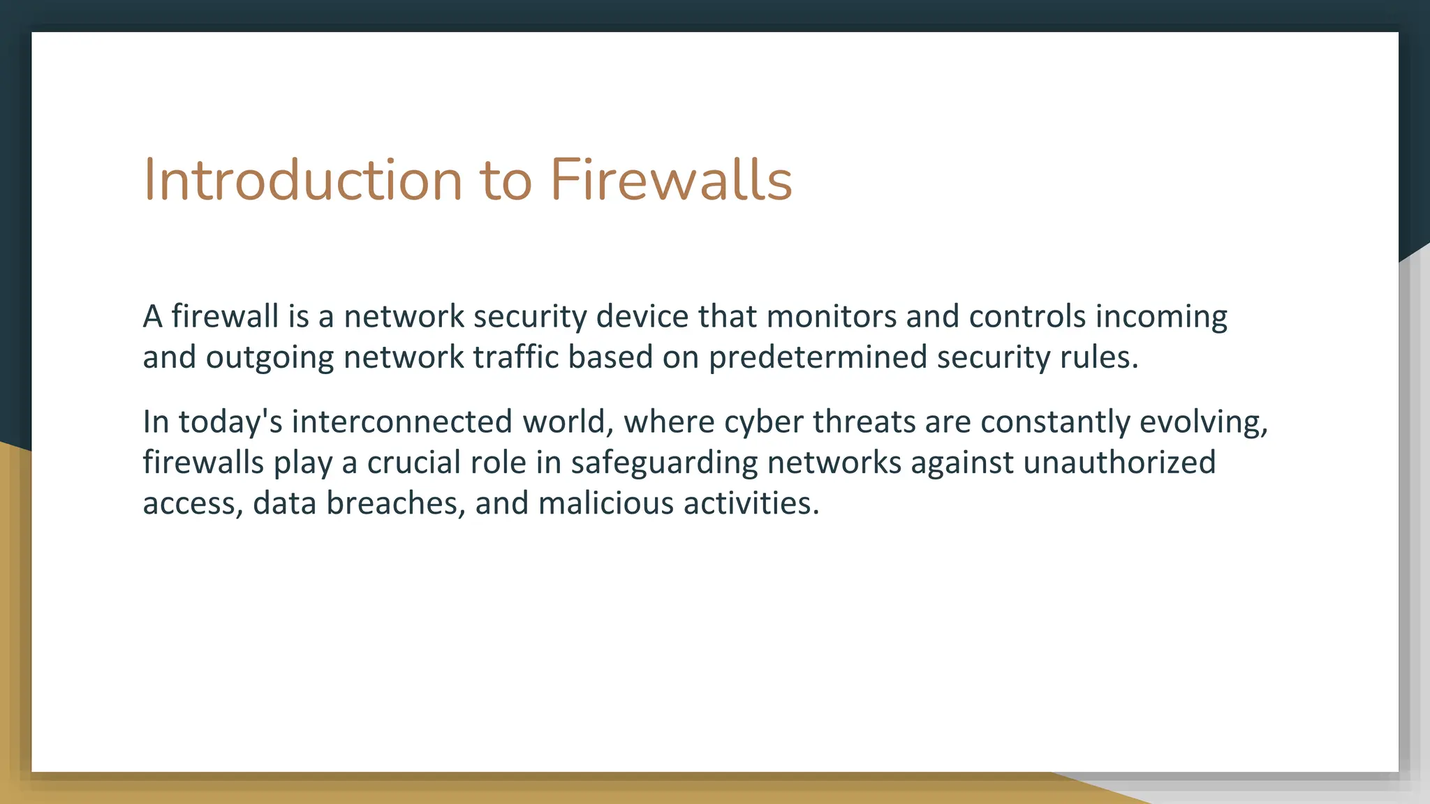 Computing security ppt for firewall and its application.pptx