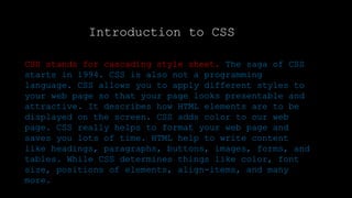 CSS ppt of cascading Style sheet for beginners.pptx