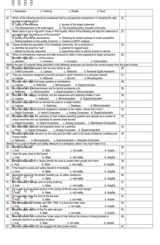 Computer System Servicing Prelim Examination 2018 | DOC