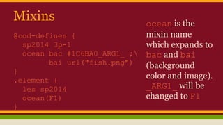 CSS preprocessors for designers (CSS-On-Diet) | PPT
