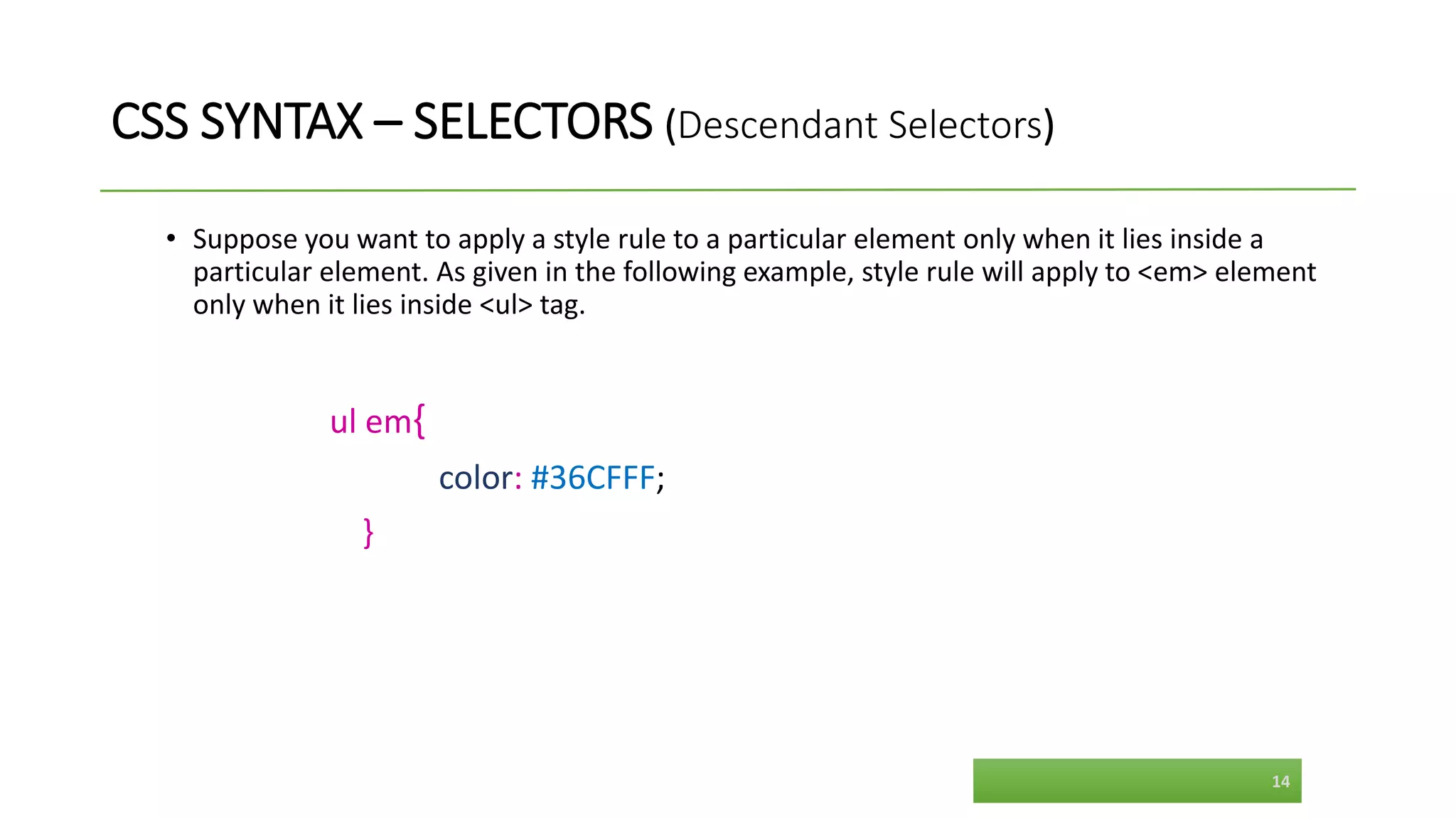 Complete Lecture On Css Presentation Pptx Web Design And Html 0234