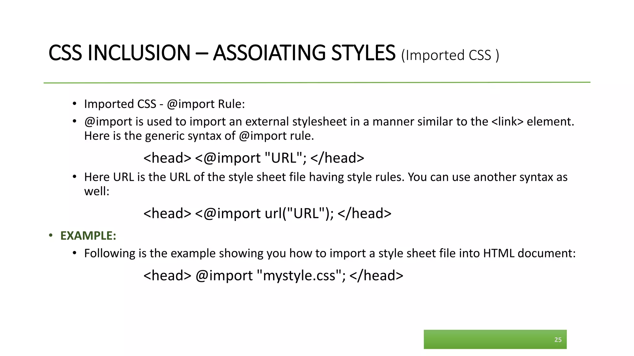 Complete Lecture on Css presentation | PPTX Complete Lecture on Css presentation | PPTX