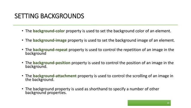 Complete Lecture On Css Presentation Ppt