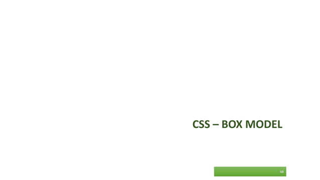 Complete Lecture on Css presentation | PPTX | Web Design and HTML ...