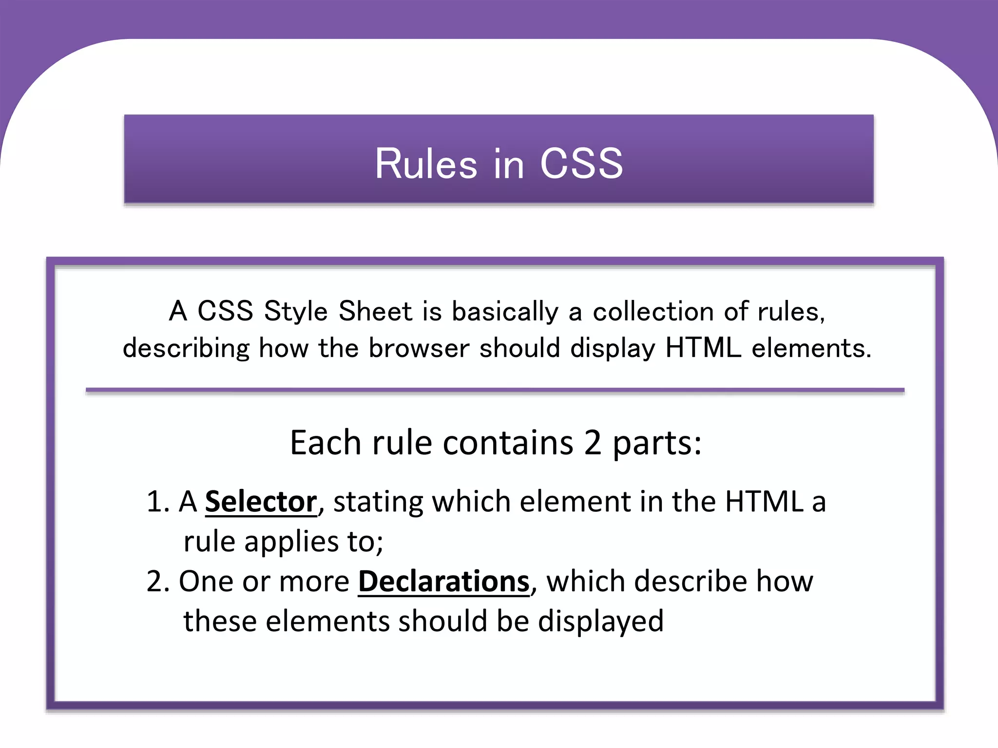 CSS presentation | PPTX