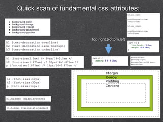 Css Primer - basic stuff | PPT | Web Design and HTML | Internet