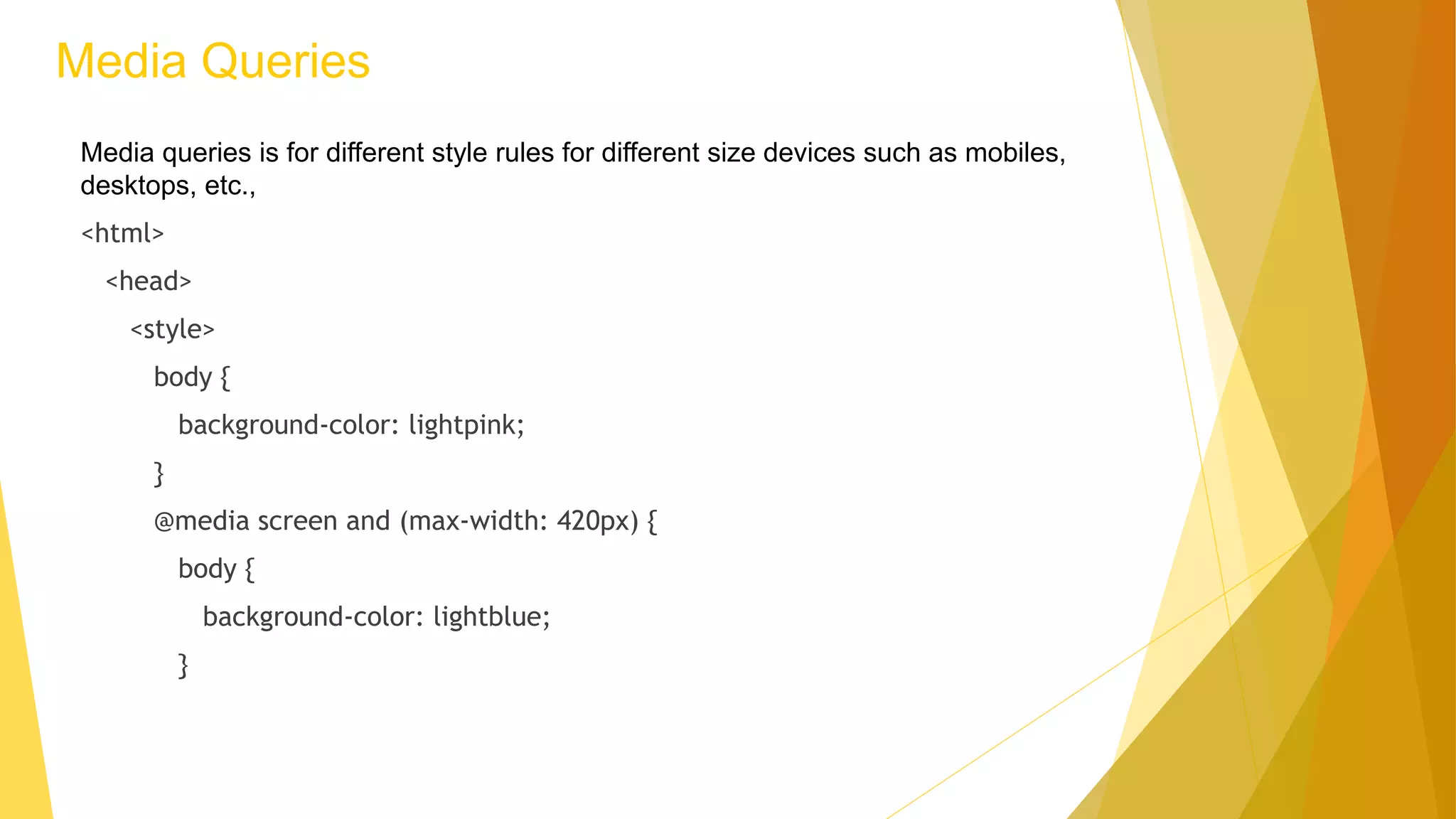 Css responsive | PPTX