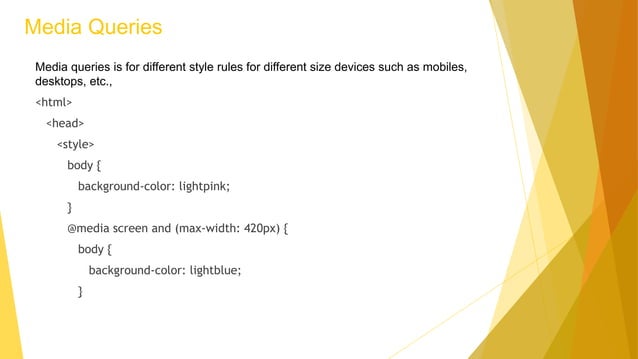 Css responsive | PPT