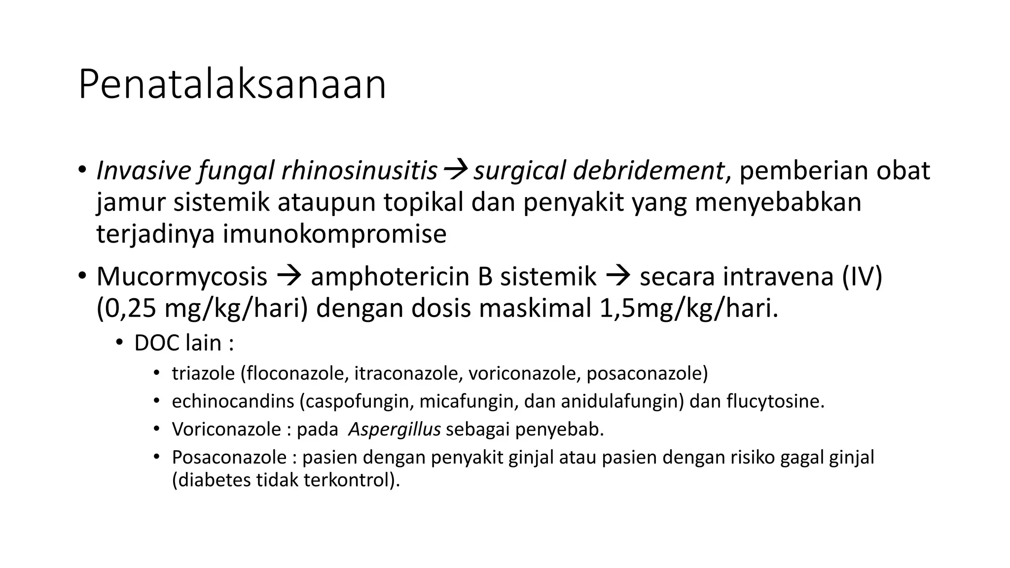 Powerpoint CSS Rhinosinusitis Jamur (Gerasimos Hasiholan) | PPTX