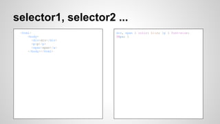 CSS Selector | PPTX