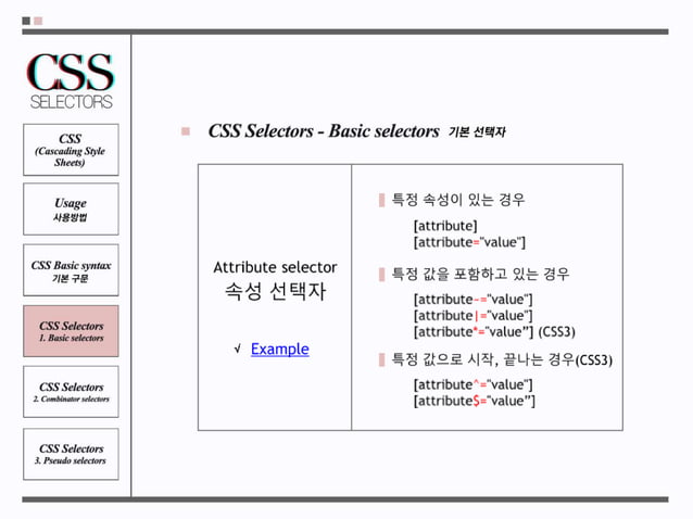 CSS selectors | PPT