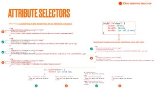 CSS selectors | PDF