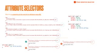 CSS selectors | PDF