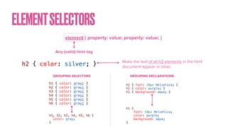 CSS selectors | PDF