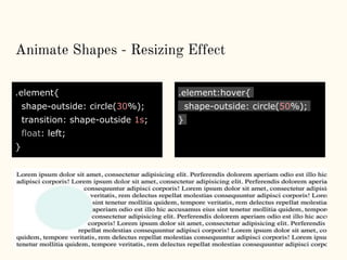 Css shapes | PPT